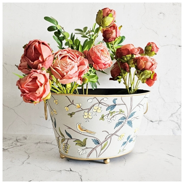 Hand Painted Planter / Flower Pot – Blank Slate Home