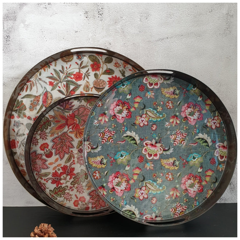 Shop Round Serving Trays Online at Best Prices – Blank Slate Home